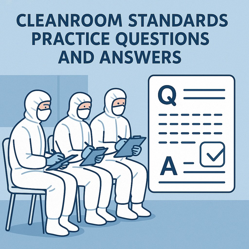 Cleanroom Standards Practice Questions and Answers - Practice Questions
